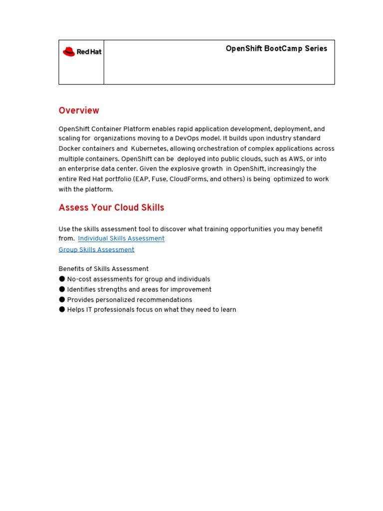 OpenShift BootCamp Series - DevTrack Virtual Mode | PDF | Software ...
