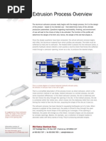 Aluminium Extrusion Process Planning | PDF | Extrusion | Ingot