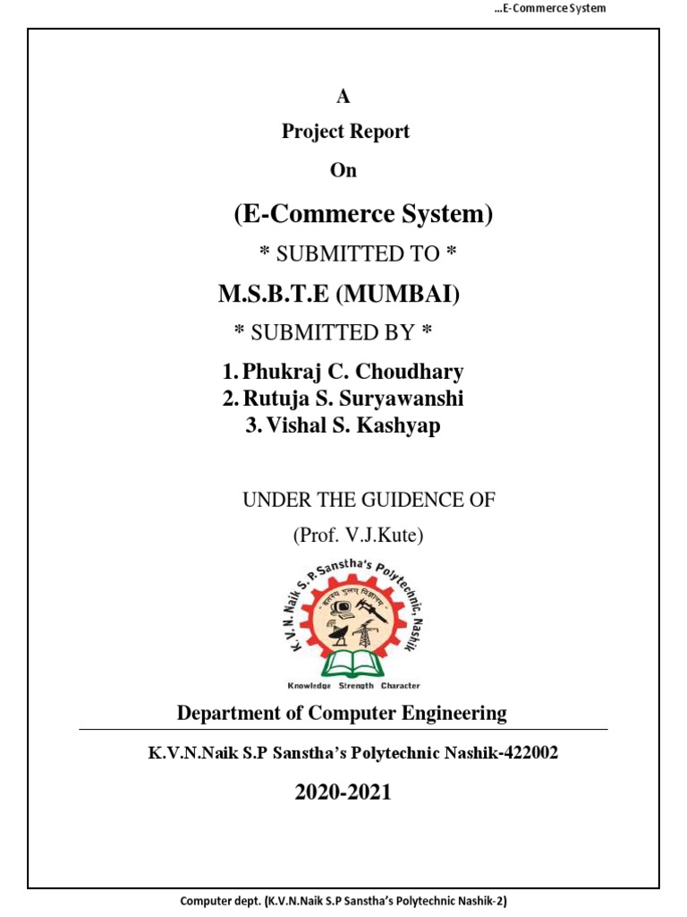 CPP Project Report | PDF | E Commerce | Python (Programming Language)