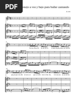 LA Bruja em - Partitura Completa | PDF