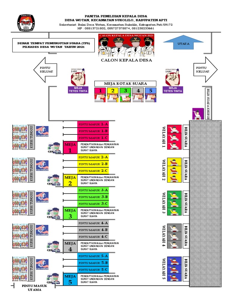 Denah TPS 2021 Versi FINAL | PDF