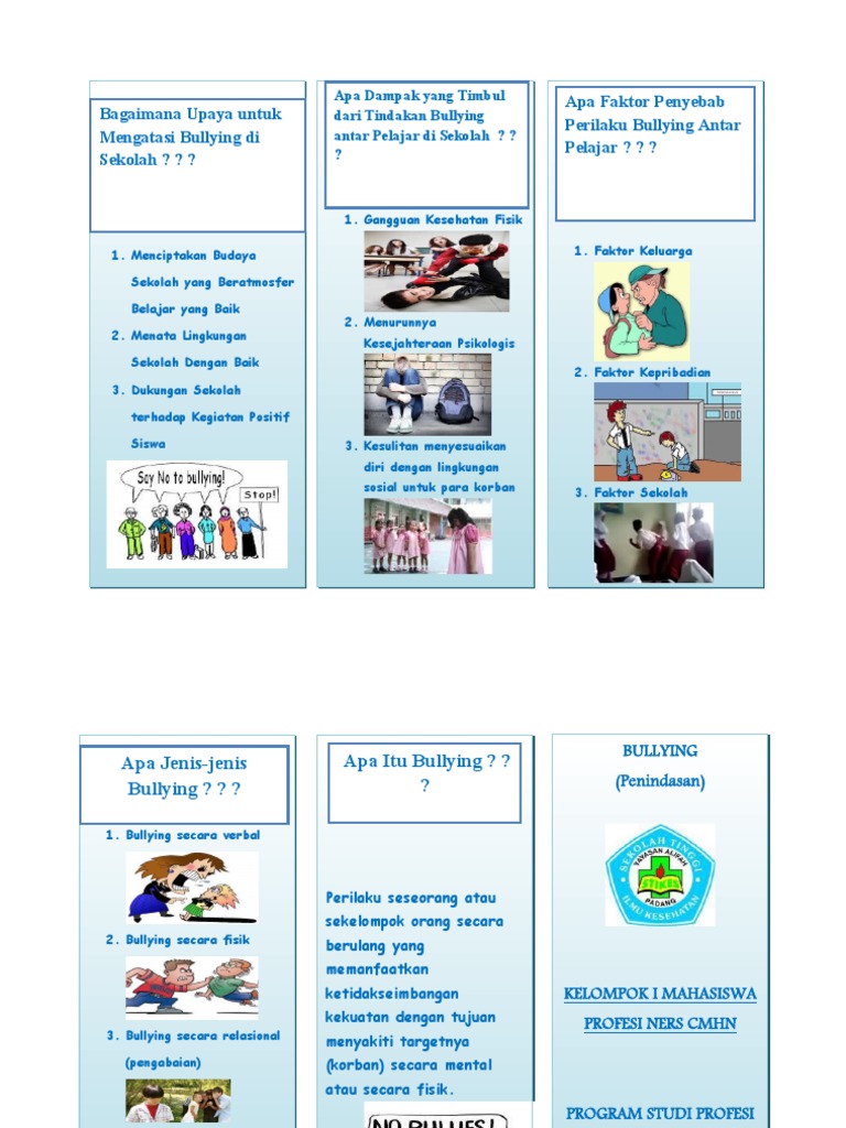 Leaflet Bullying | PDF