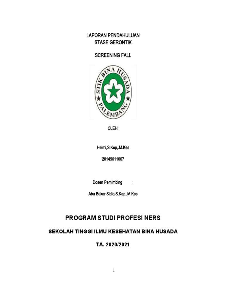 LP Screening Fall An - Helmi A1 | PDF