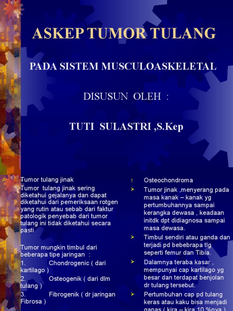 Tumor Tulang | PDF | Kesehatan Holistik