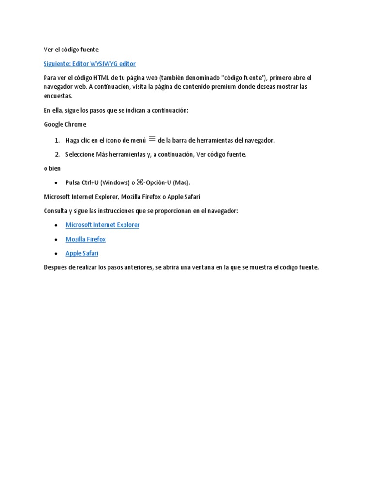 Cómo ver el código fuente en Chrome | PDF | Negocios | Tecnología