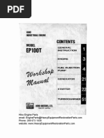 Diesel Engine Maintenance Checklist | PDF | Engines | Diesel Engine