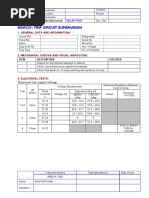 Checklist Socket and Wires Condition | PDF | Electrical Components ...