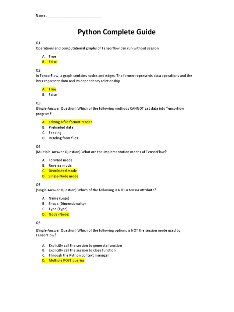 Python Complete Guide | PDF | Deep Learning | Artificial Neural Network