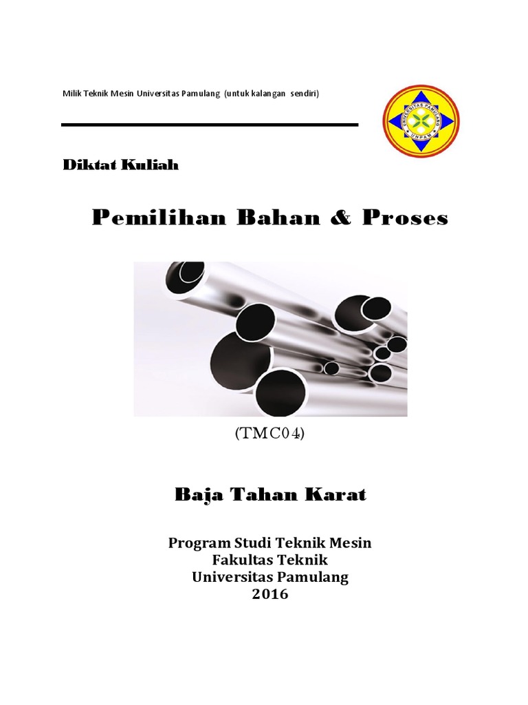 Pertemuan 8 - Baja Tahan Karat | PDF