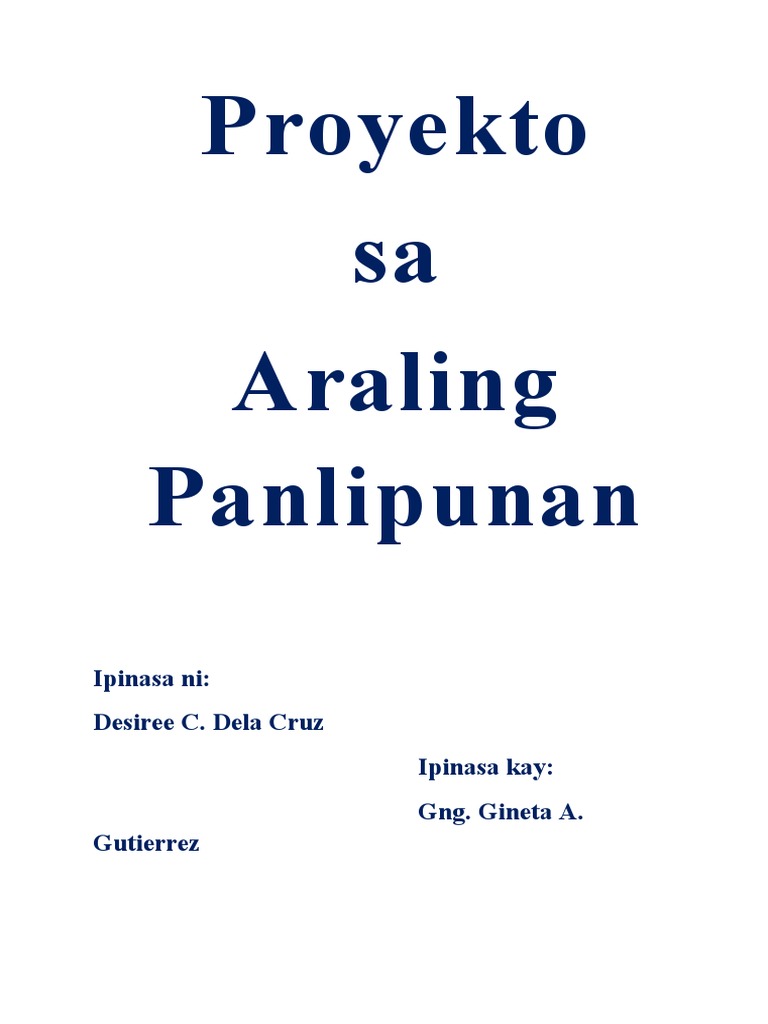 Ipinasa Ni | PDF