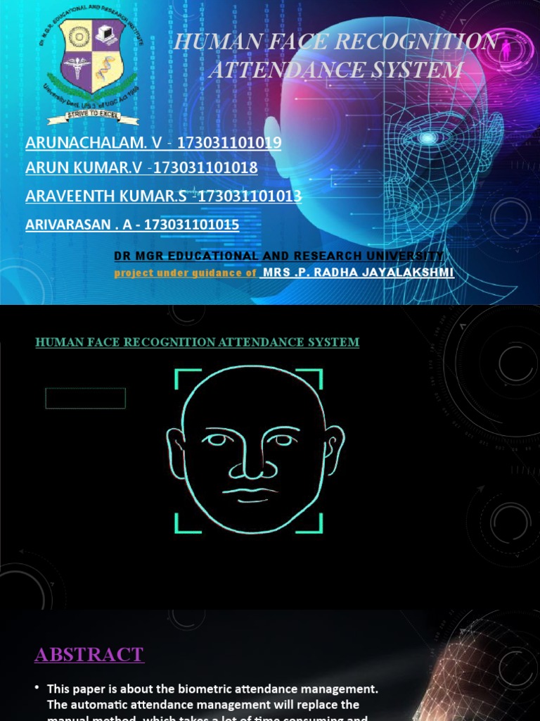 Human Face Recognition Attendance System | PDF | Library (Computing) | Computer Science