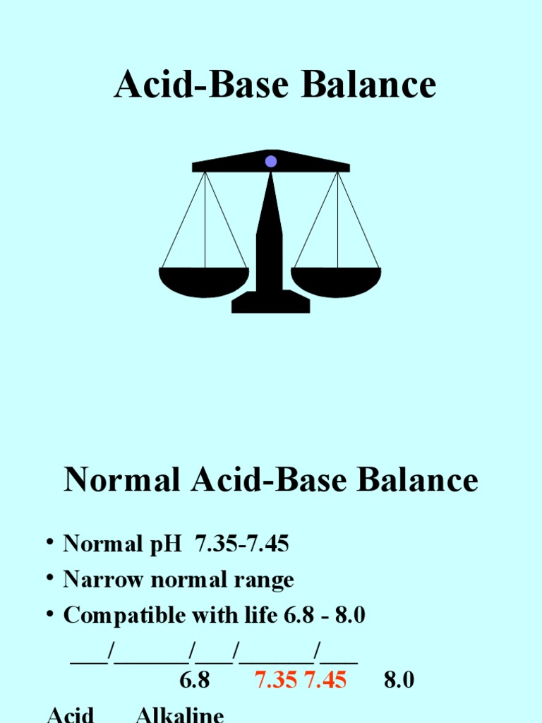 Acid Base | PDF | Bicarbonate | Metabolism