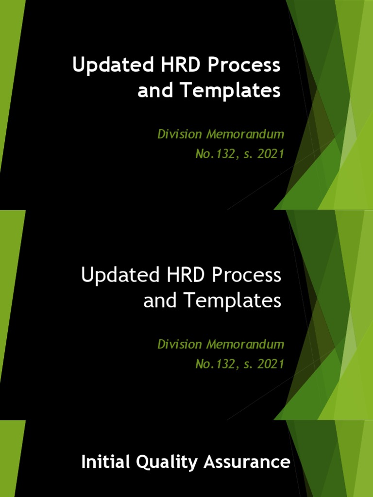 Updated HRM Process and Templates | PDF | Business