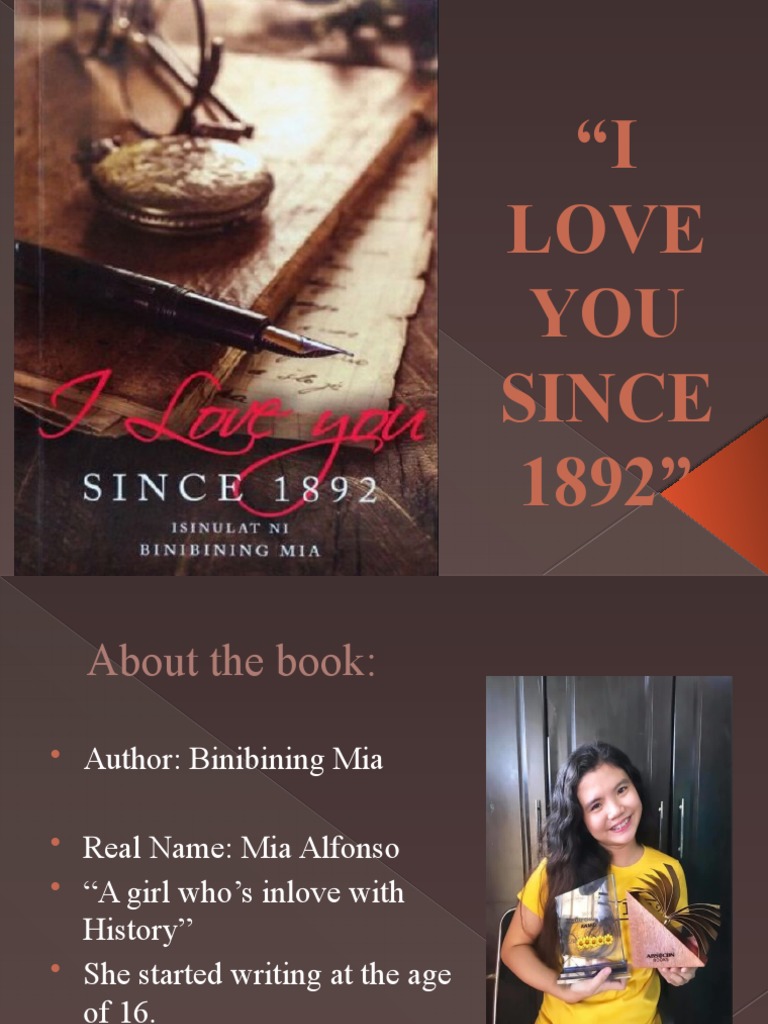 I Love You Since 1892 | PDF