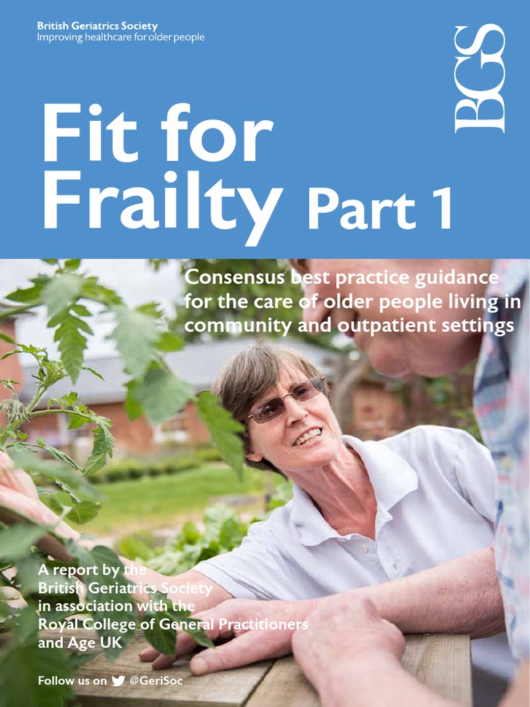 Fit For Frailty Part 1 | PDF | Geriatrics | Dementia