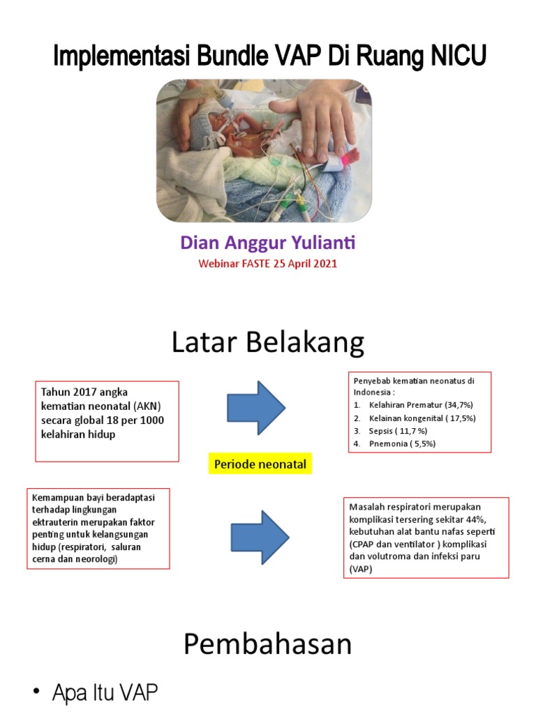 Implementasi Bundle VAP Di Ruang NICU | PDF