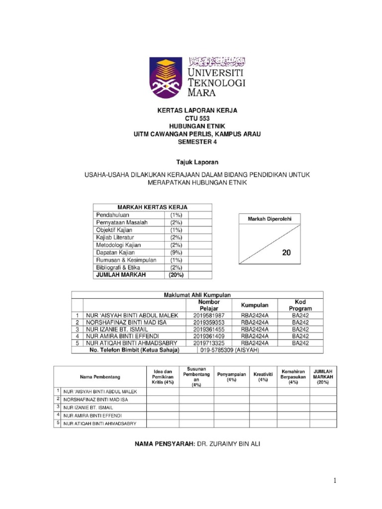 Ctu Assignment 1 | PDF
