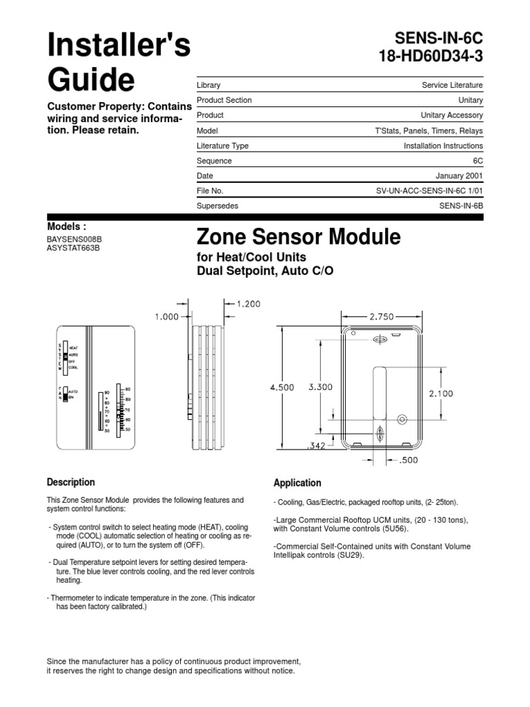 BAYSENS008 Guía de Instalación (Inglés) | PDF | Electrical Wiring ...
