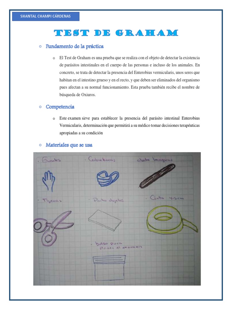 Test de Graham | PDF