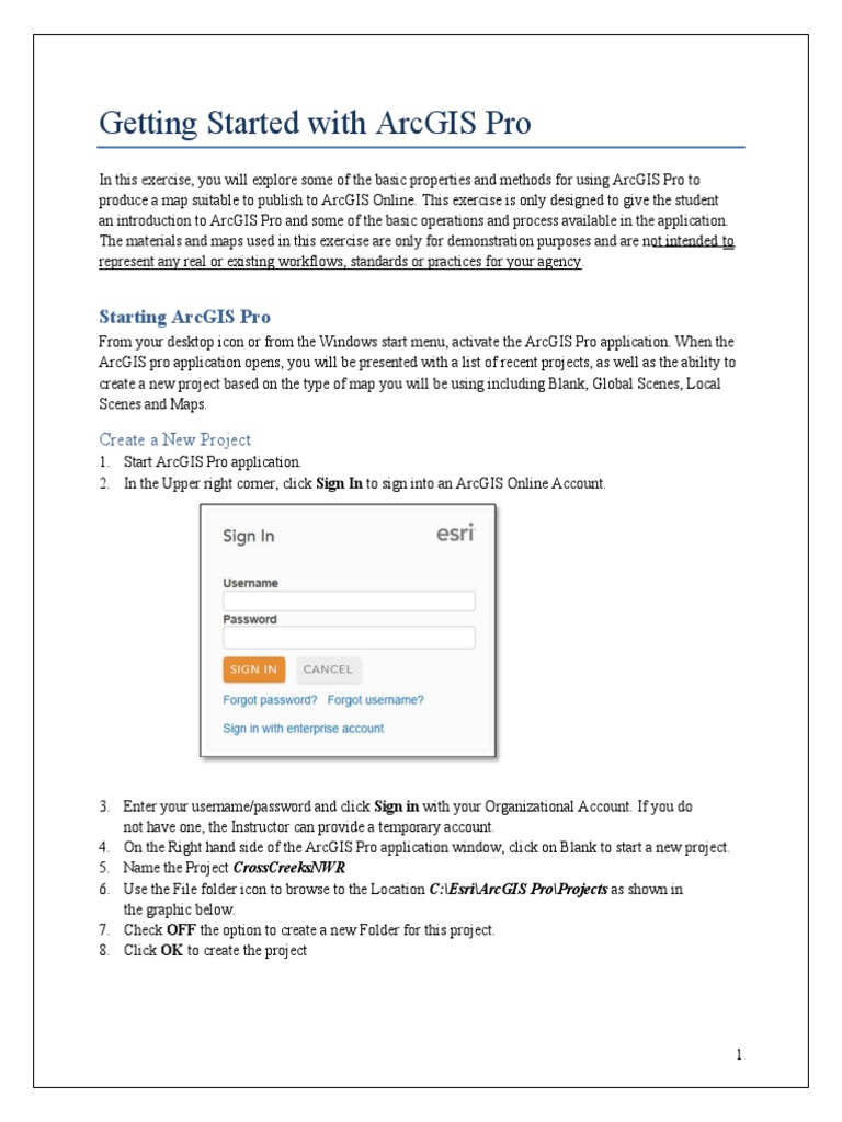 Intro to ArcGIS Pro Basics | PDF | Arc Gis | Esri
