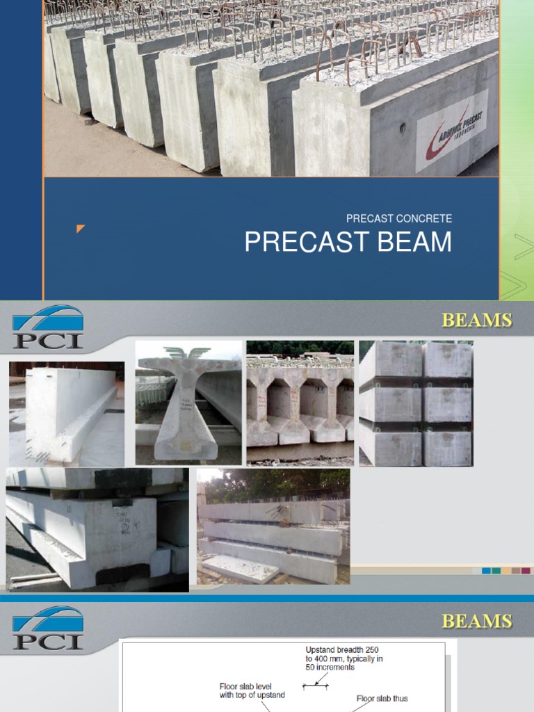 Precast 03-Beam Precast-A Preface | PDF | Beam (Structure) | Applied ...