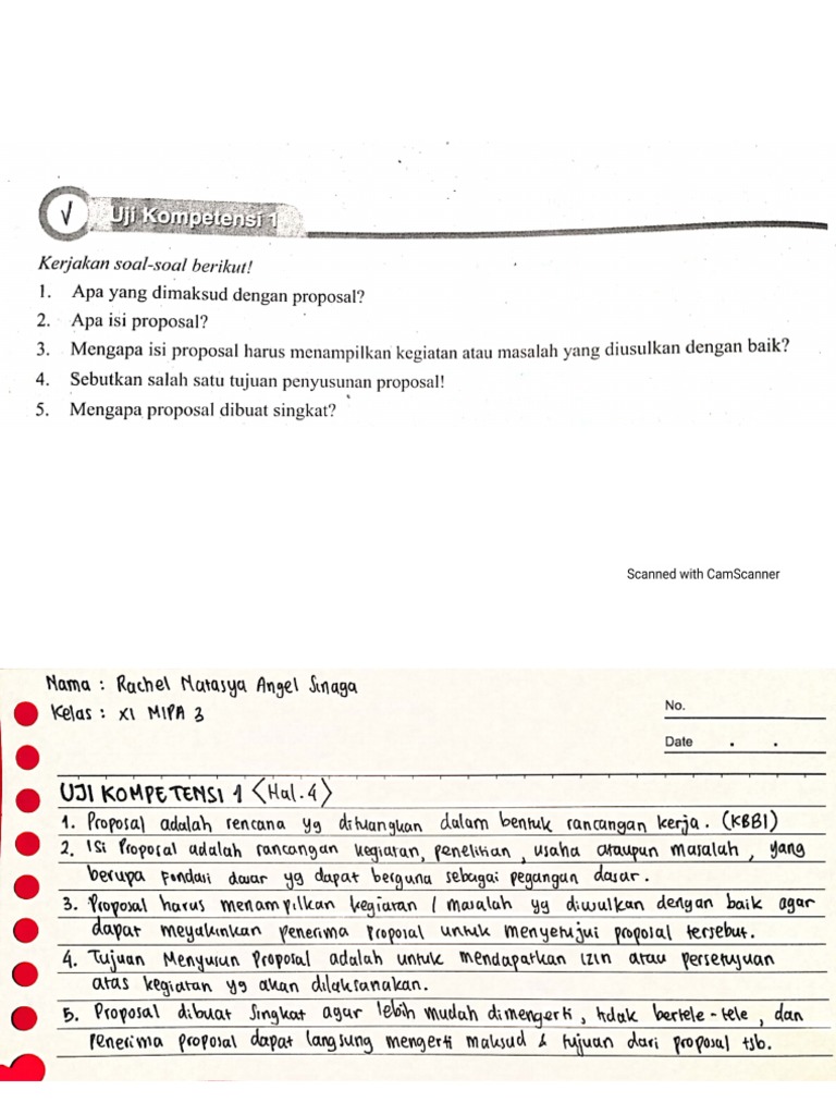 B.indonesia - Seluruh Tugas LKS - Rachel Sinaga | PDF