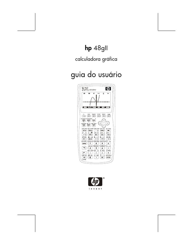 HP 48gII - User's Guide - Portuguese | PDF | Intervalo de confiança ...
