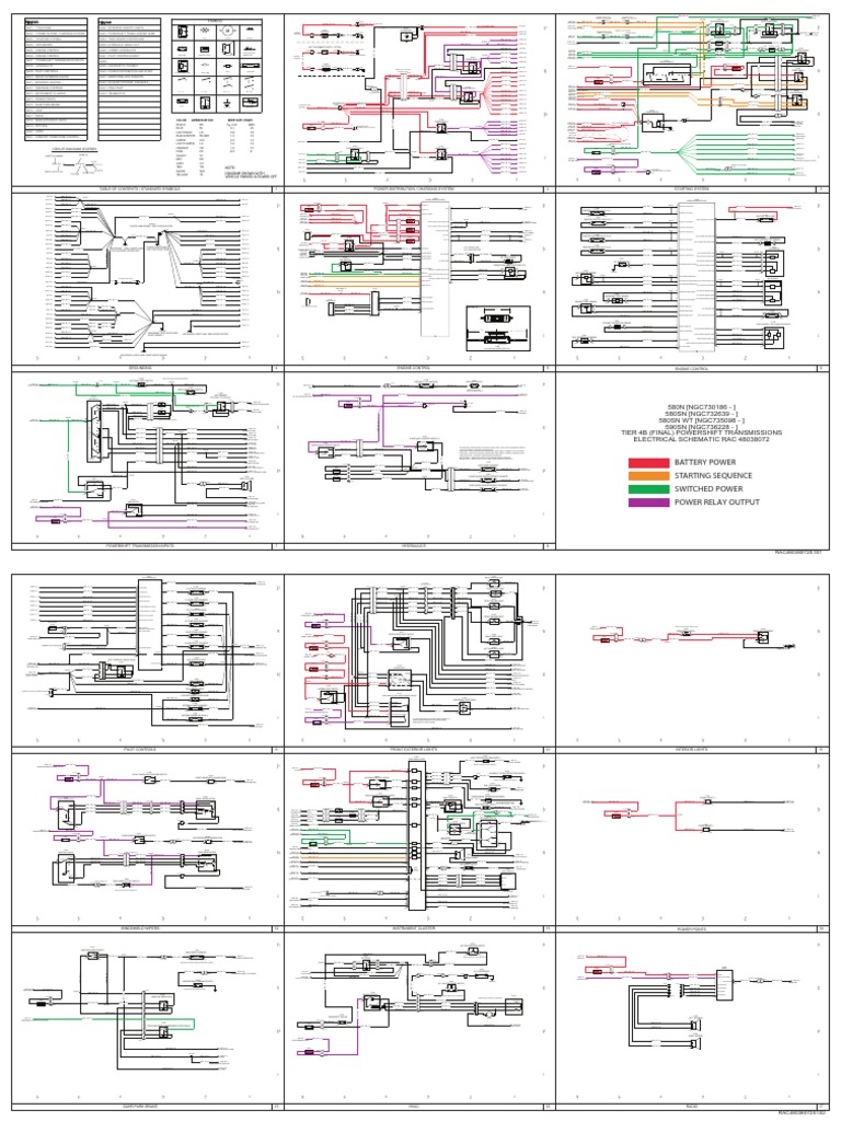 580N 580SN 580SN WT 590SN Tier 4B (Final) Power Shuttle Transmission ...