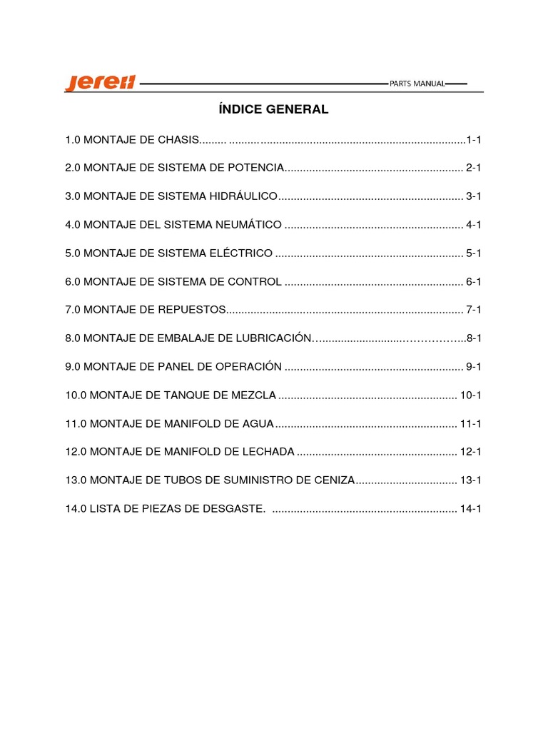 Montaje de Partes del Mixer Batching | PDF | Arandela (Hardware ...