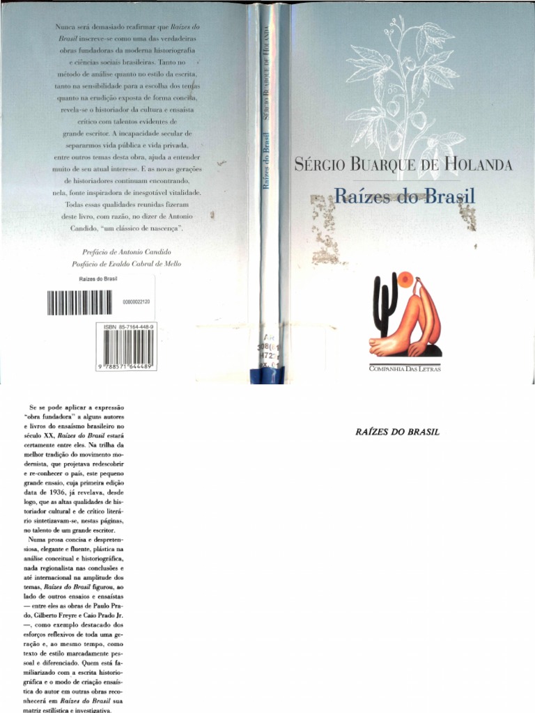 HOLANDA Sérgio Buarque Raízes Do Brasil | PDF