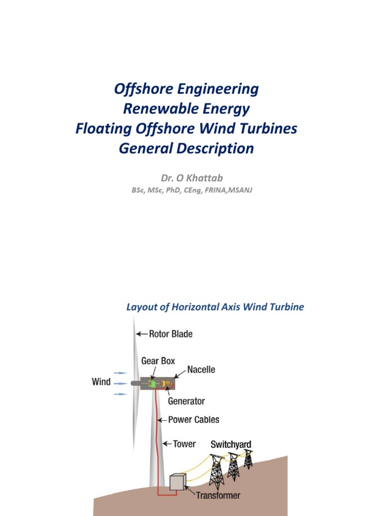 Offshore Wind Turbines Overview | PDF