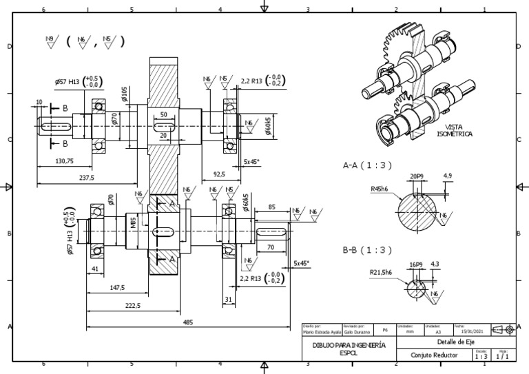 Conjunto Reductor | PDF