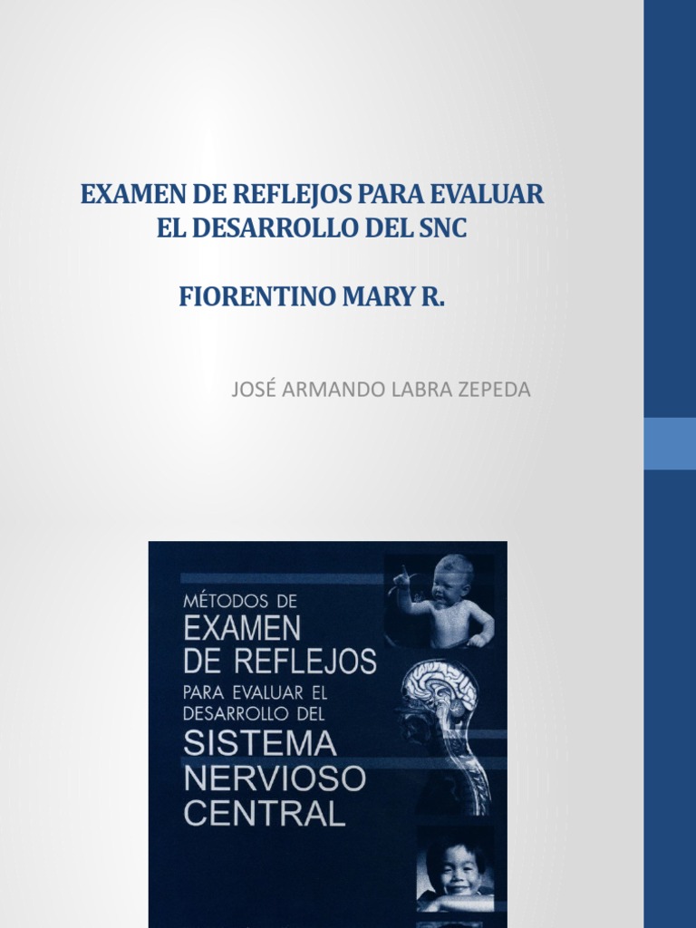 Evaluación De Reflejos
