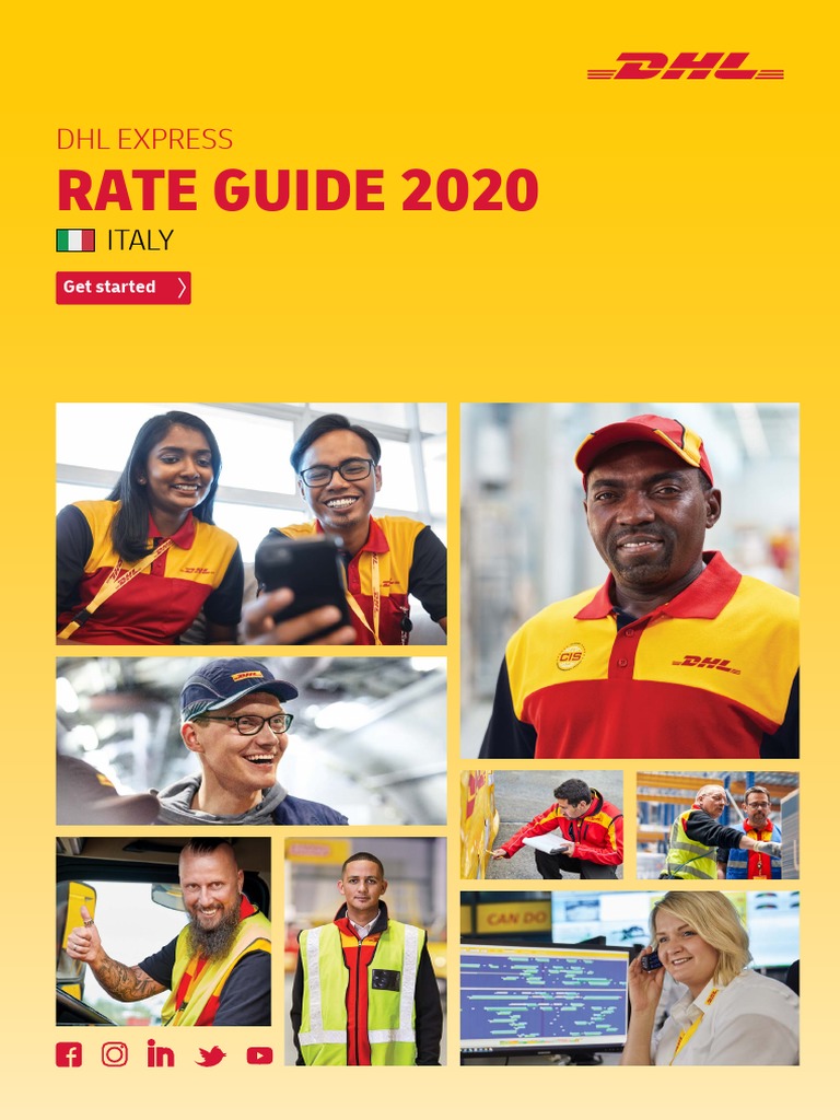 DHL Express Rate Transit Guide It en | PDF | Fee | Customs