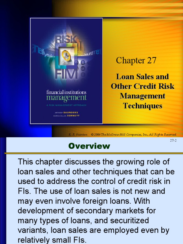 Loan Sales | PDF | Loans | Credit