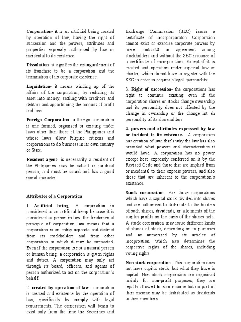 Study Guide RCCP | PDF | Corporations | Stocks