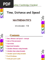 Calculation of Time Motion Analysis | PDF | Speed | Transport