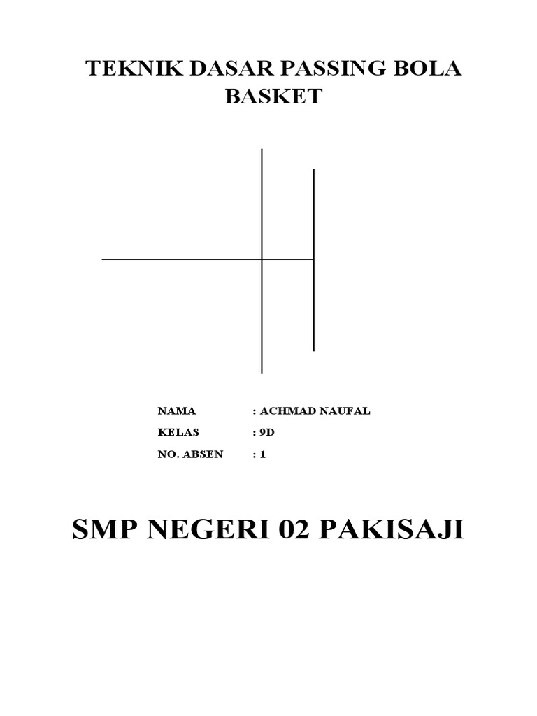 Teknik Dasar Passing Bola Basket | PDF