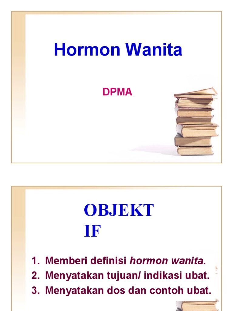 Hormon Wanita: Definisi dan Ubat | PDF