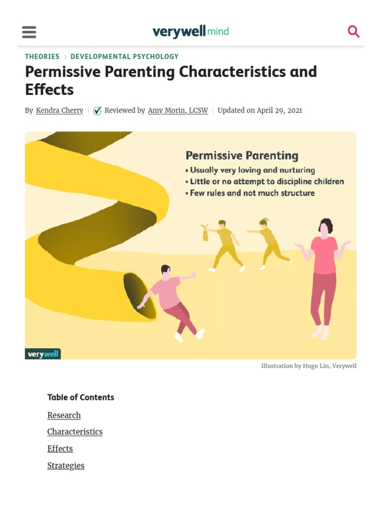 What Is Permissive Parenting | PDF | Parenting | Relationships