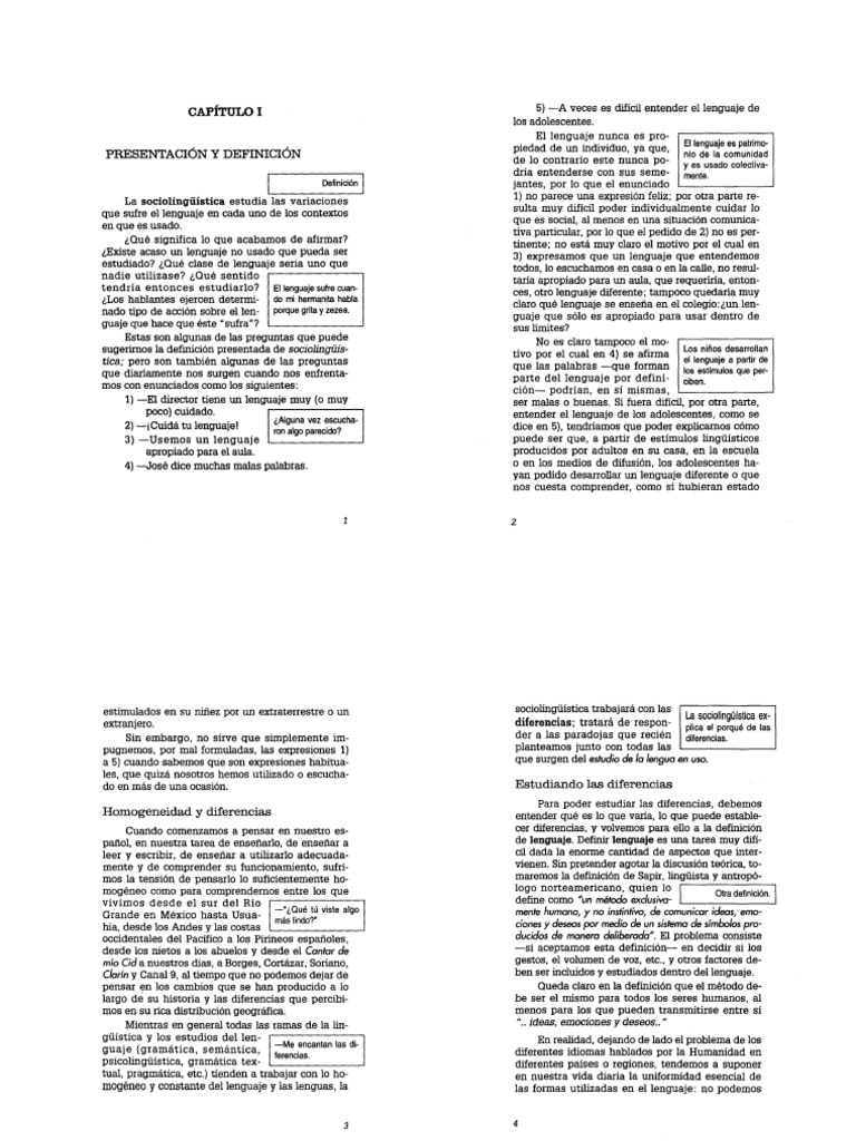 Lenguaje en Uso, Enfoque Sociolingüístico - Alejandro Raiter, Caps 1 y ...