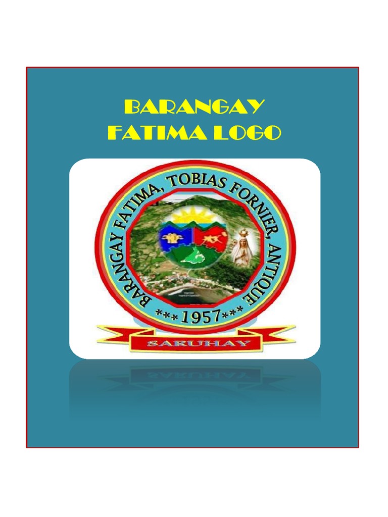 Barangay Fatima Logo | PDF | Landfill | Road