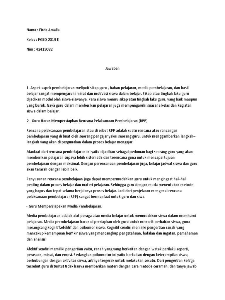2019e-Firda Amalia-42419032 | PDF | Karier & Perkembangan