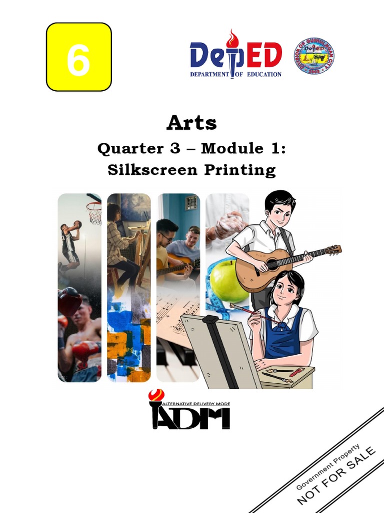Grade 6 Arts Module 1 | PDF | Printmaking | Learning