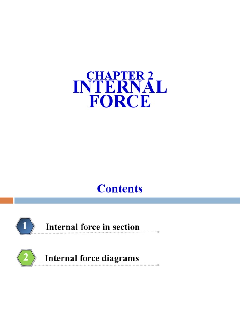 Chapter 2. Internal Force | PDF | Bending | Force