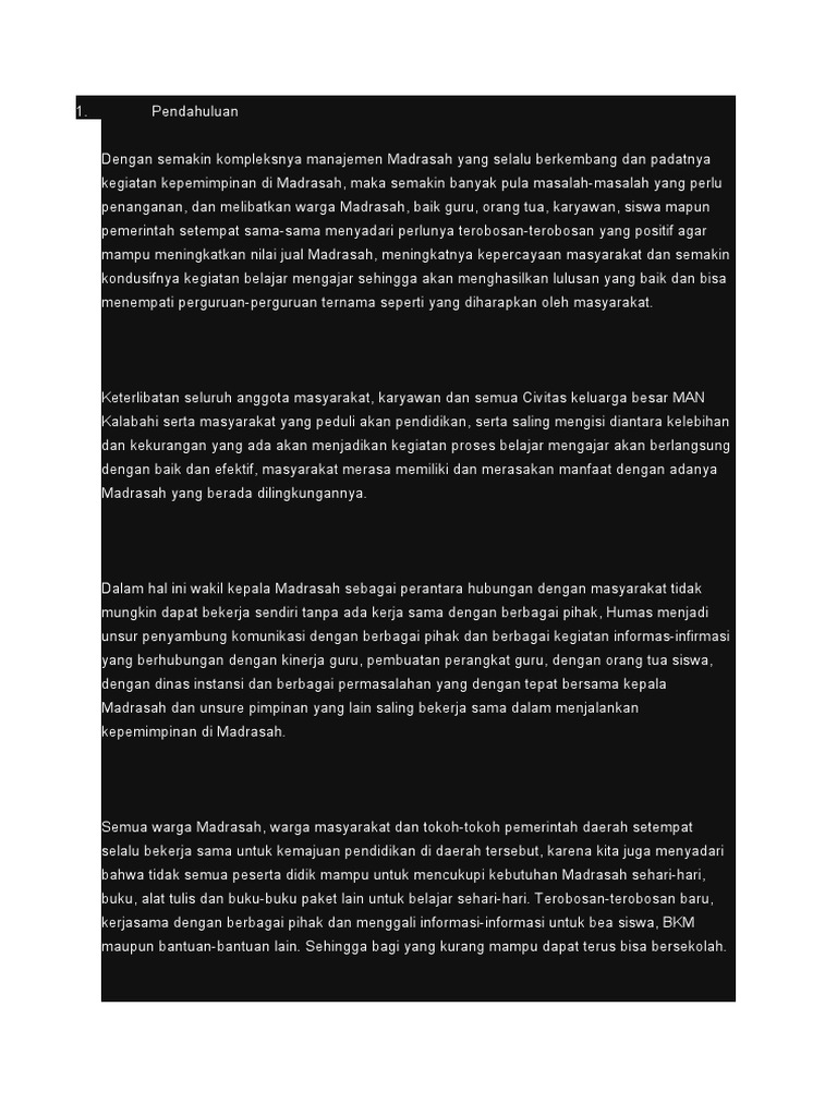 Program Waka Humas | PDF