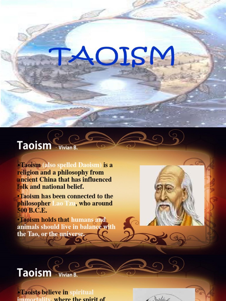 ED5TPT TAOISM REPORT Grp4michelle&vivian BSEDFILII | PDF | Tao ...
