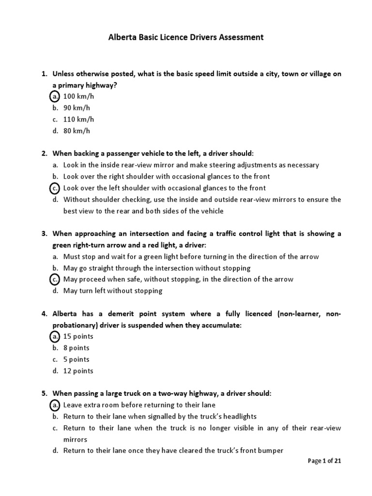 Class 7 Test | PDF | Traffic | Pedestrian Crossing
