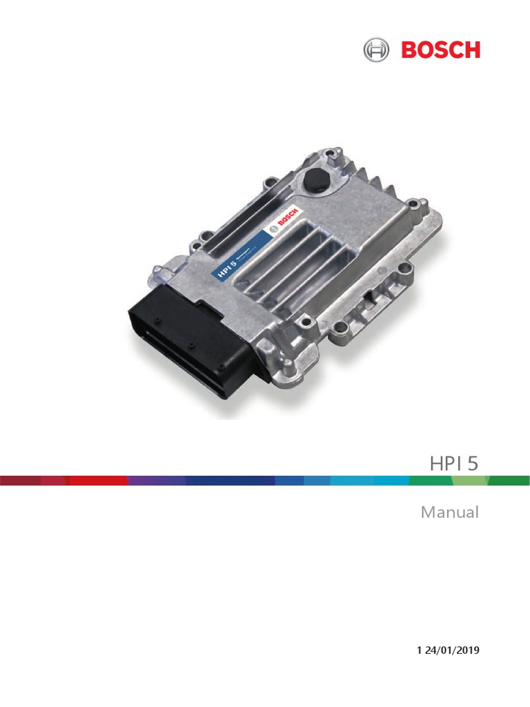 HPI 5 Manual for GDI Systems | PDF | Fuel Injection | Engines
