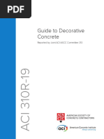 ACI 301M-20 Specifications For Concrete Construction 2020 | PDF